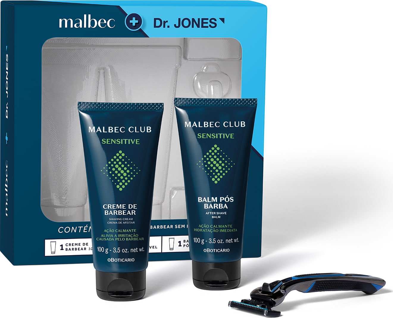 Kit Malbec Dr. Jones o Boticário | Beleza na Web
