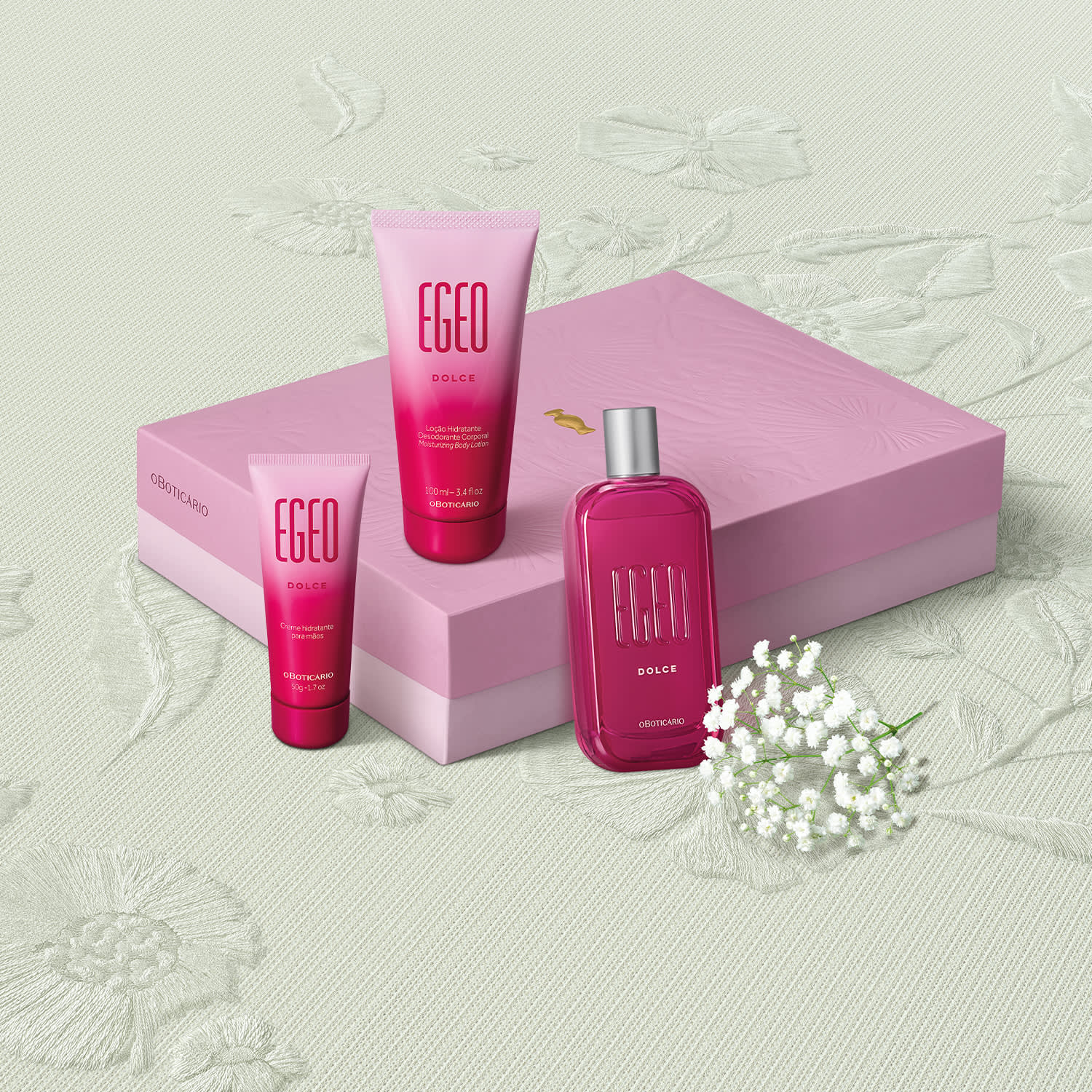 Kit Presente Egeo Dolce (3 itens) | O Boticário