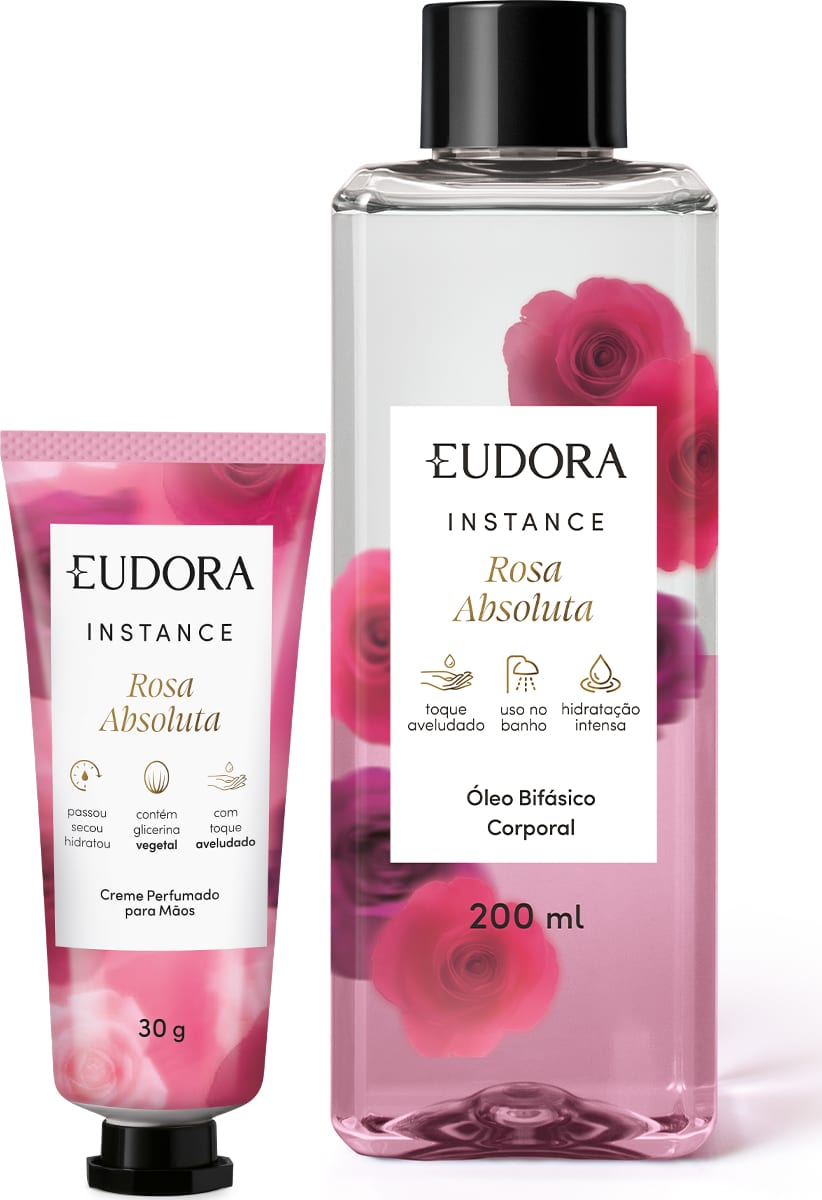 Kit Eudora Instance Rosa Absoluta | Beleza na Web
