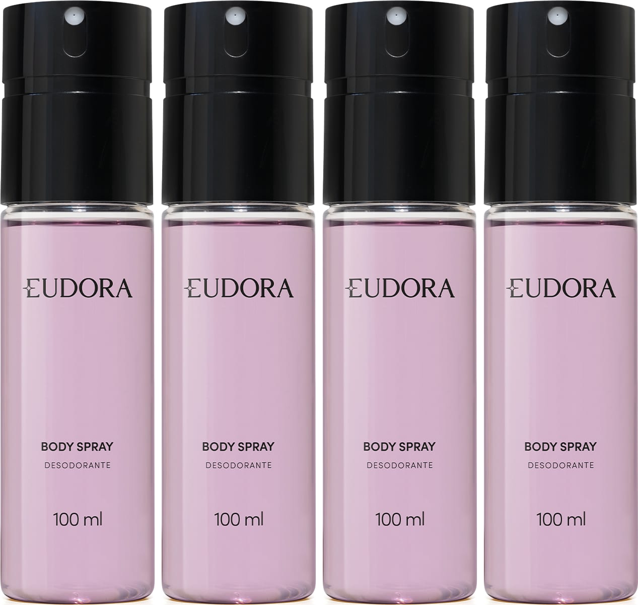 Combo Body Spray Eudora (4 itens) | Eudora