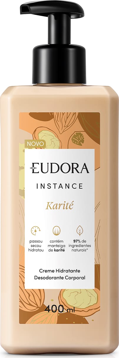 Creme Hidratante Desodorante Corporal Instance Karité 400ml | Eudora
