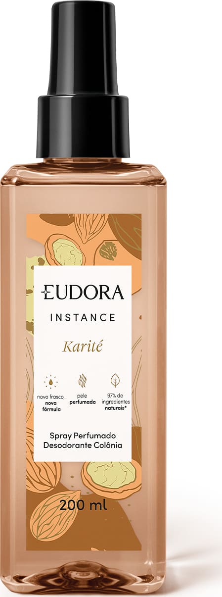 Spray Perfumado Desodorante Colônia Instance Karité 200ml | Eudora