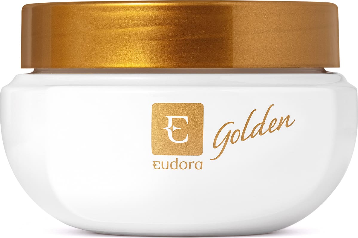 Creme Acetinado Hidratante Desodorante Corporal Eudora Golden 250g | Eudora