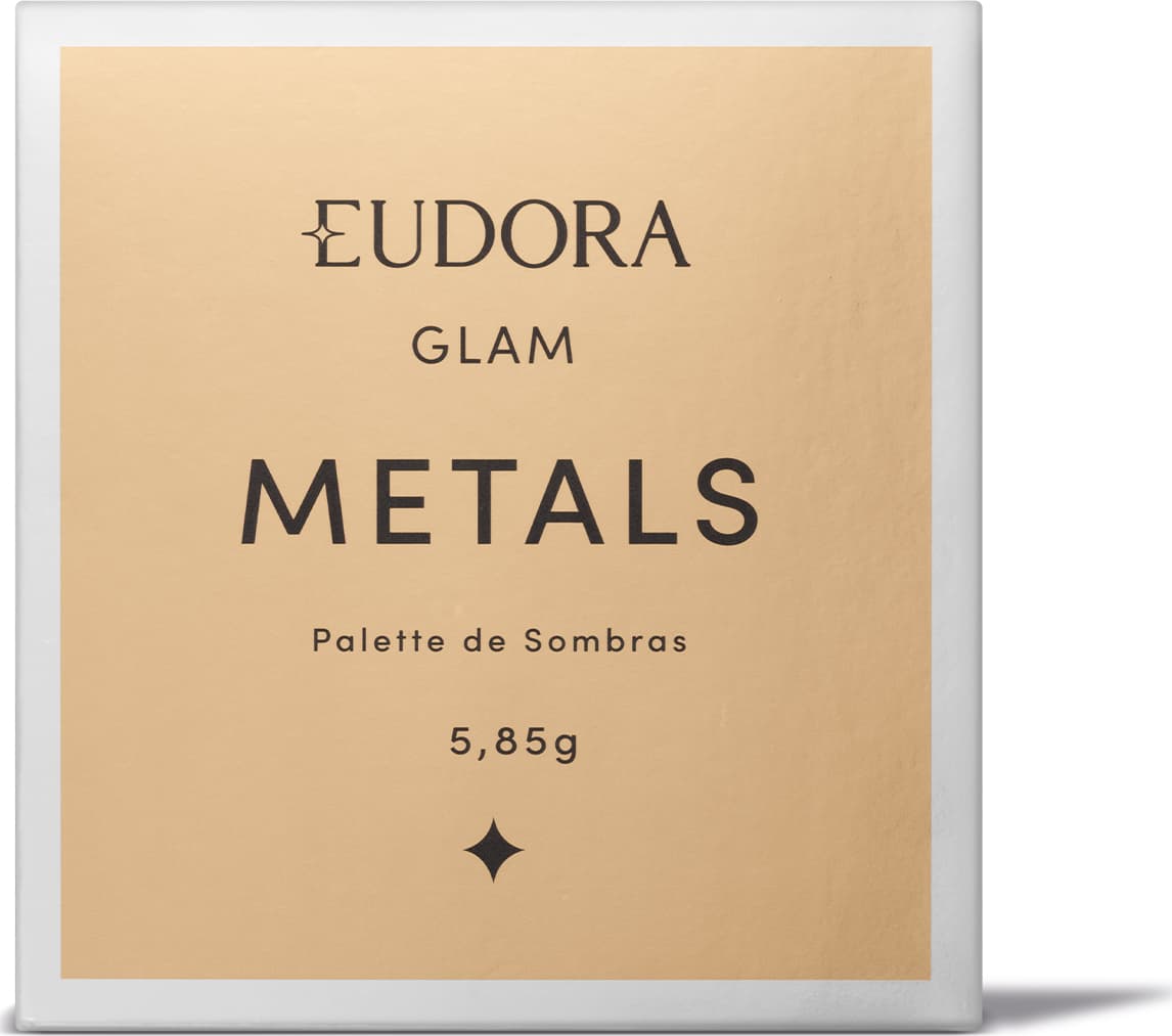 Paleta de Sombra Glam Metals 5,85g | Eudora