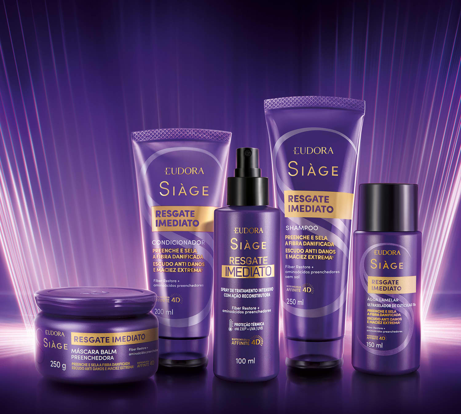 Shampoo Siàge Resgate Imediato 250ml | Eudora