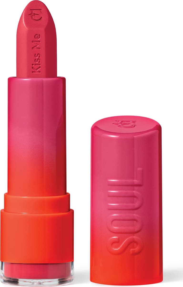Batom Rosa Trendy SOUL KISS ME Matte FPS 15 | Eudora