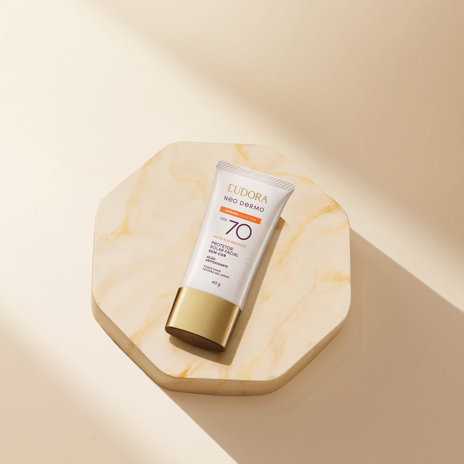 Protetor Solar Facial Sem Cor Eudora Neo Dermo Defense Collection FPS ...