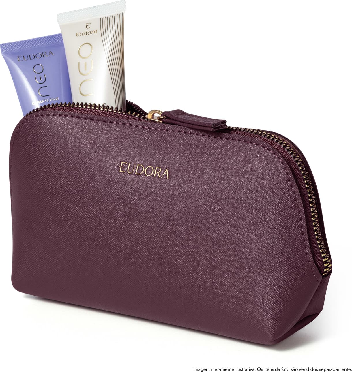 Nécessaire Eudora Collection Roxo P | Beleza na Web