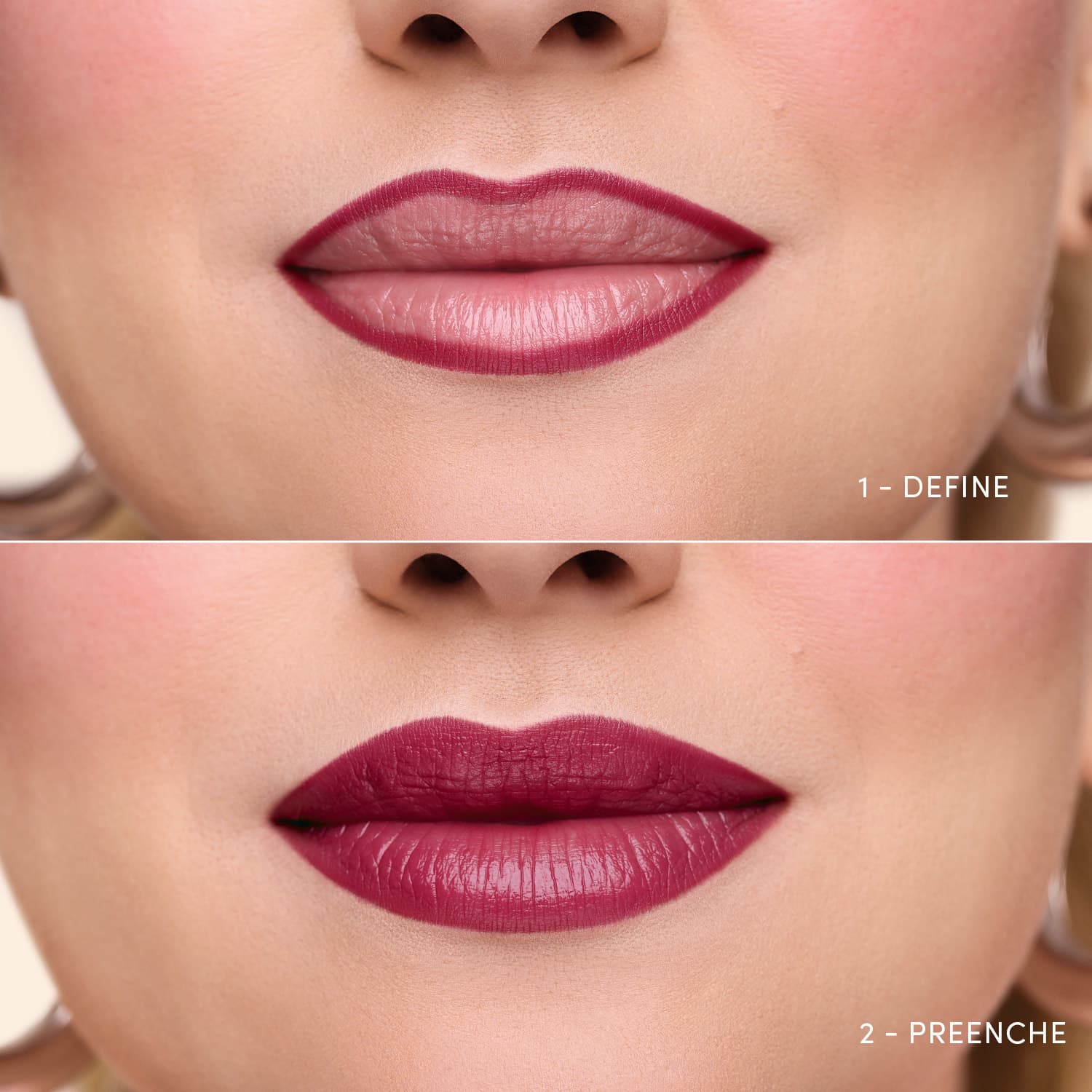 Batom Malva Duo Perfect Match Niina Secrets 1,65g | Eudora