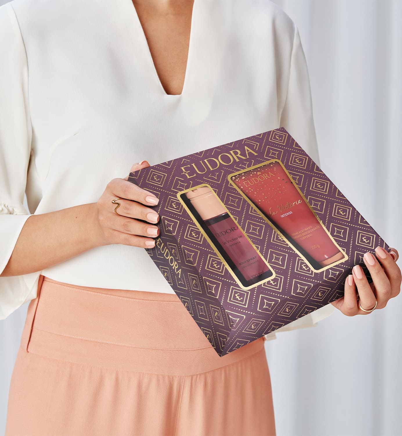 Kit Presente La Victorie Intense Eudora (2 itens) | O Boticário