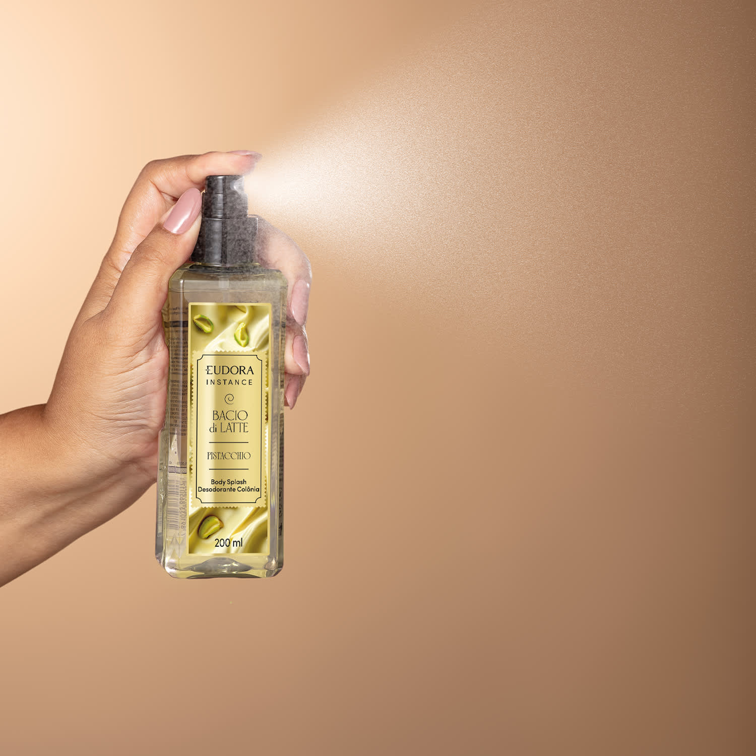 Body Splash Desodorante Colônia Instance Pistacchio 200ml | Eudora