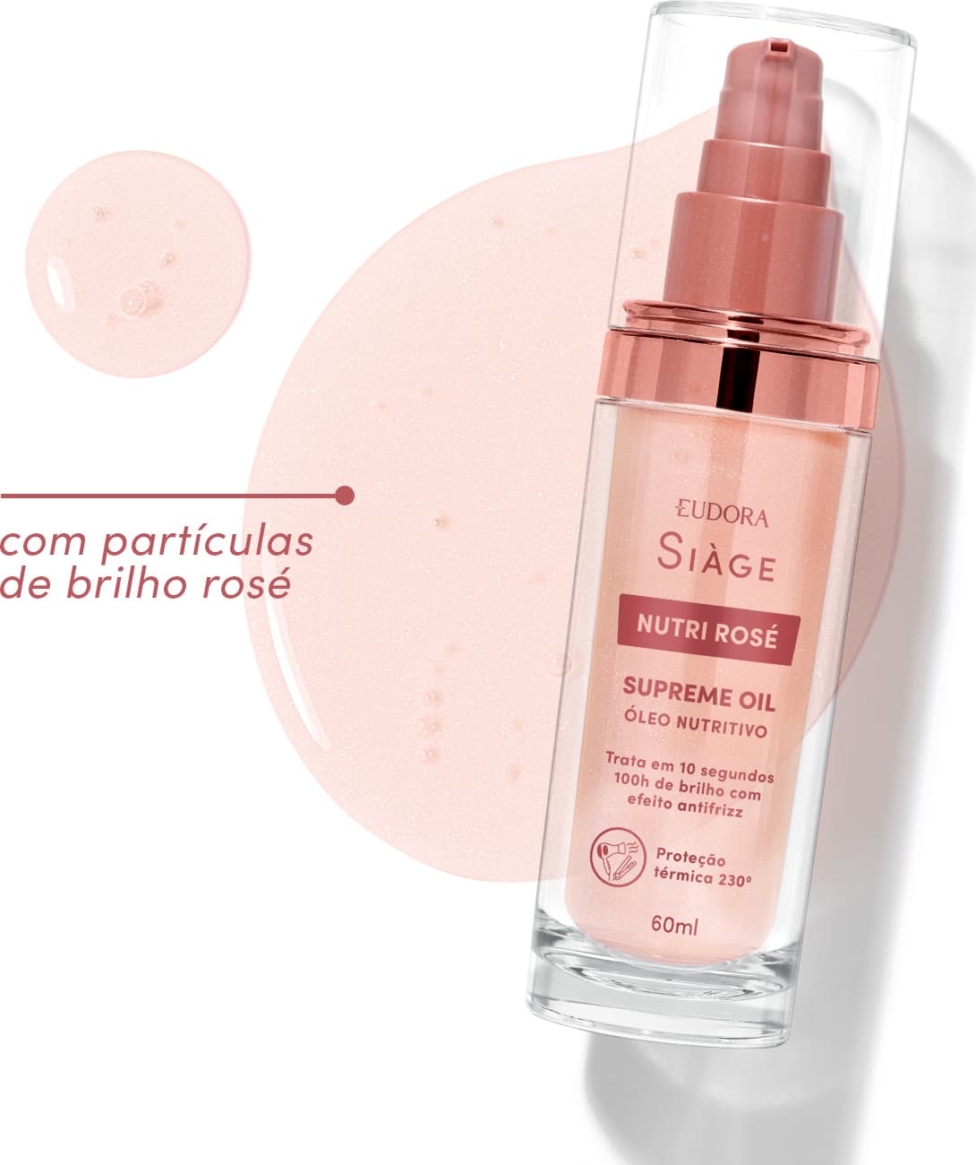 Supreme Oil Siàge Nutri Rosé 60ml | Eudora