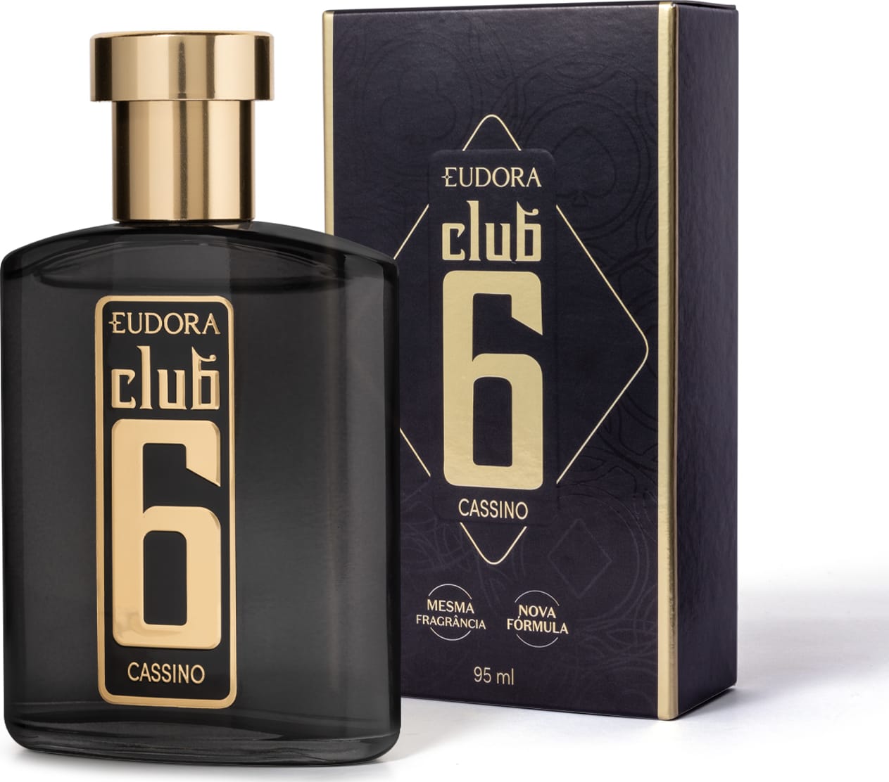 Desodorante Colônia Club 6 Cassino Eudora | Beleza na Web