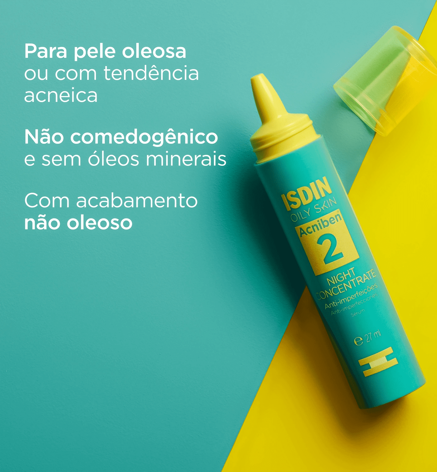 Kit ISDIN Acniben Night Concentrate Dupla Ação | Beleza na Web