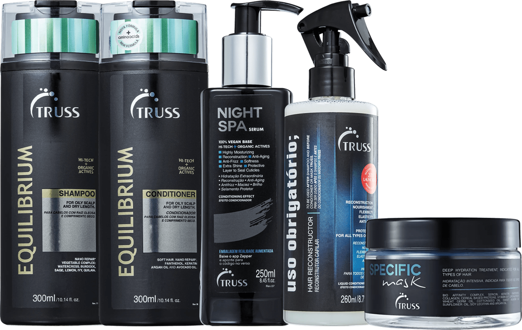 Kit TRUSS Equilibrium + Treatment | Beleza Na Web PRO Pro