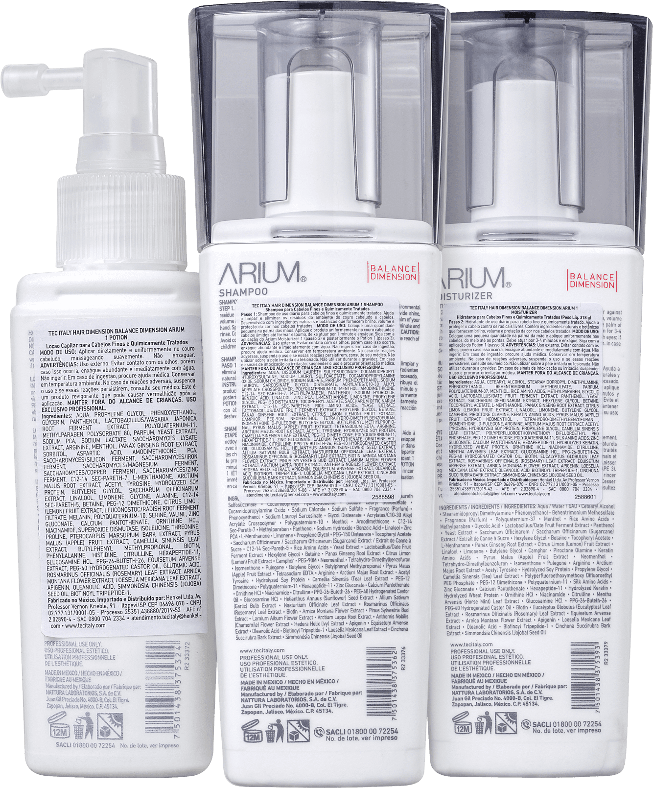 Kit Tec Italy ARIUM 1 | Beleza Na Web PRO Pro