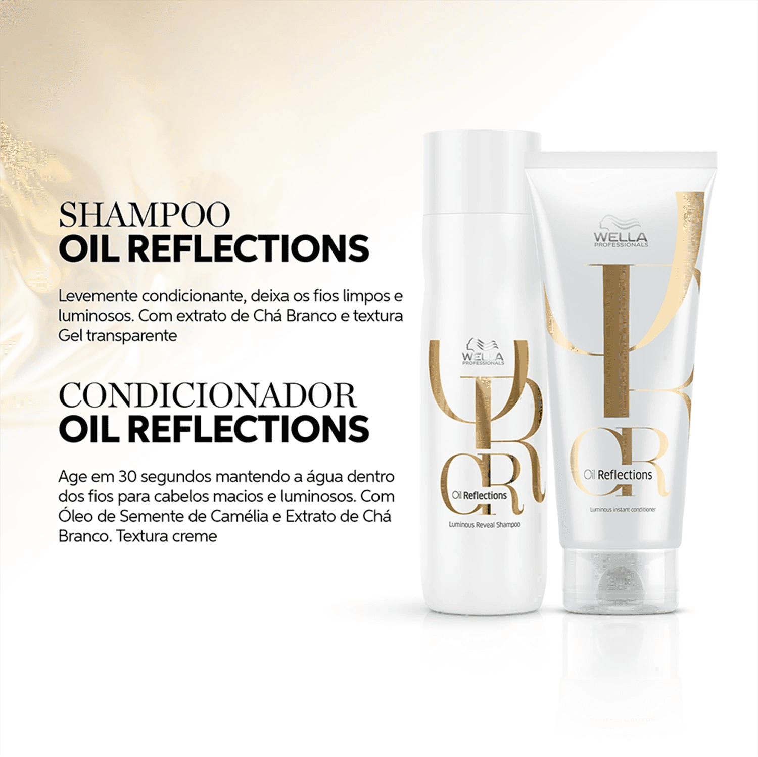 Kit Wella Oil Reflections & Reflective Light | Beleza na Web