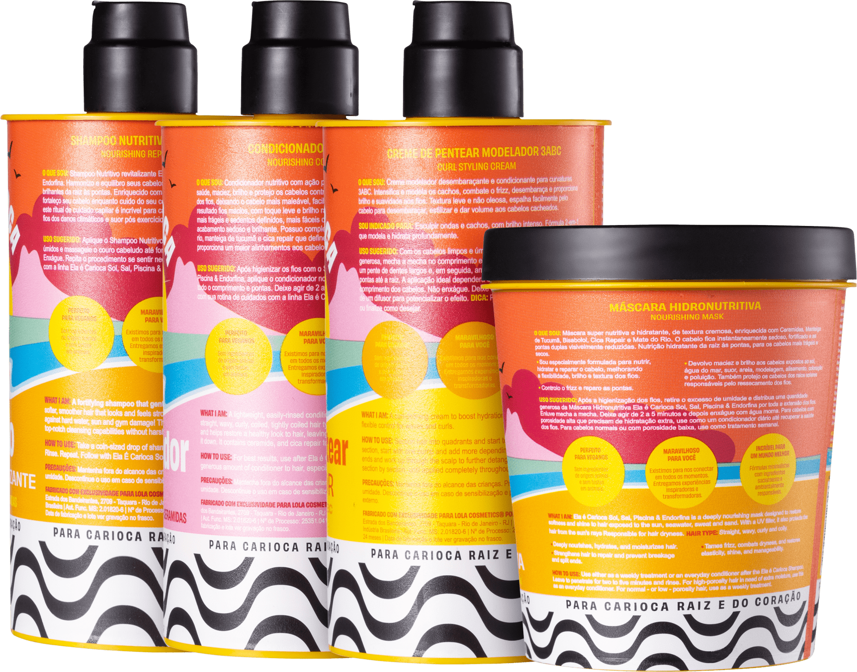 Kit Lola Ela é Carioca Hidronutritiva + 3ABC | Beautybox