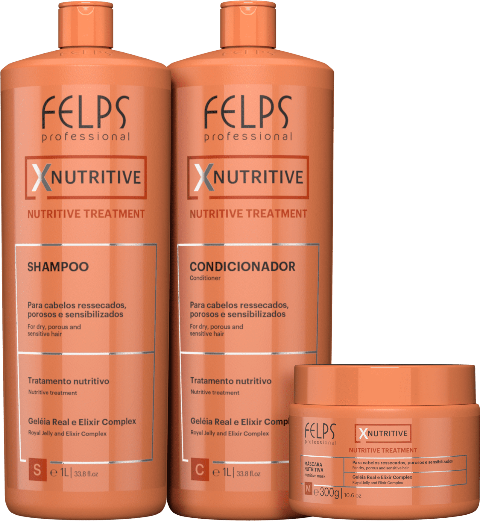 Kit Felps Professional XNutritive Trio Salon | Beleza na Web