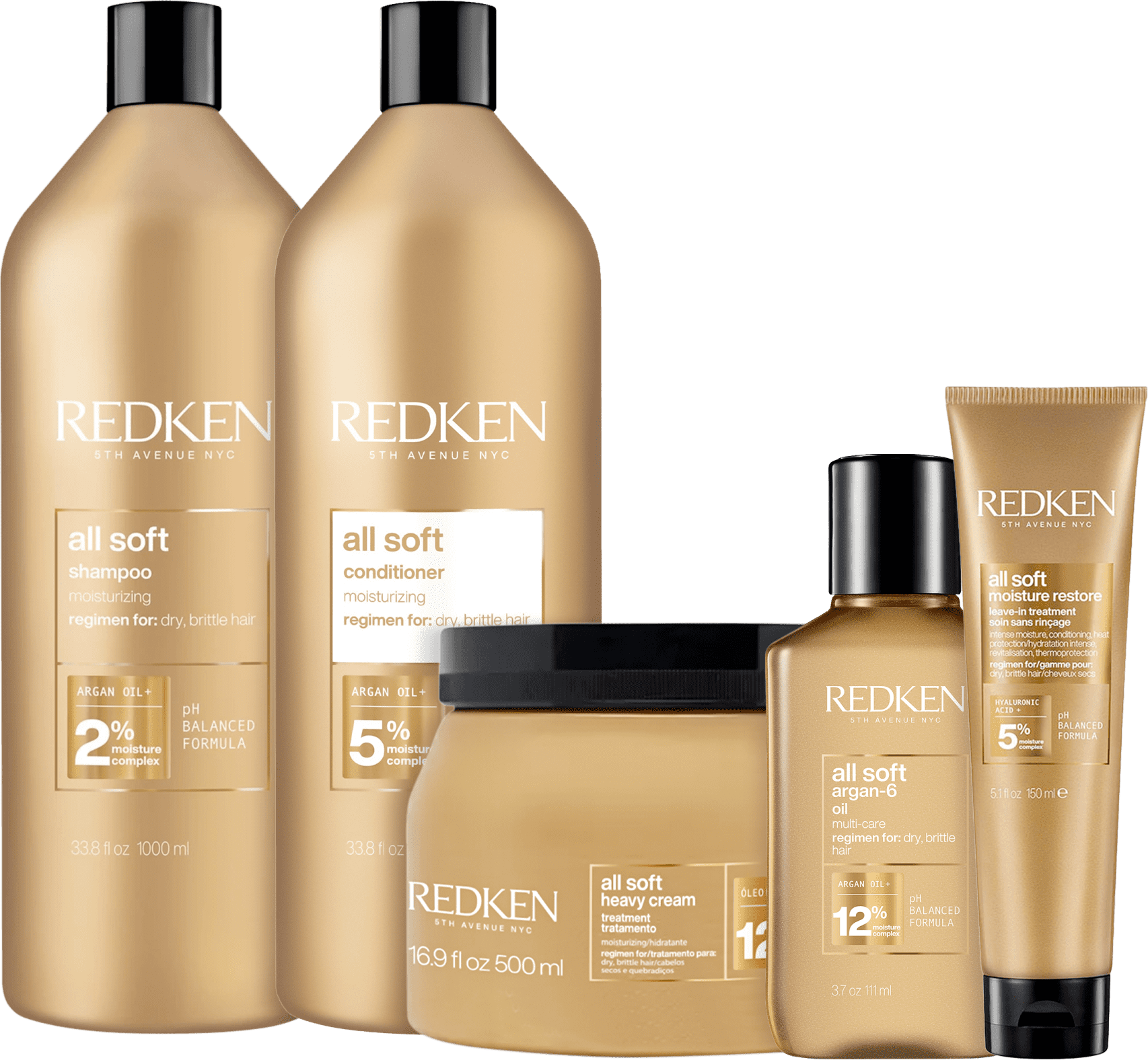 Kit Redken All Soft Moisture Restore Salon | Beleza Na Web PRO PRO