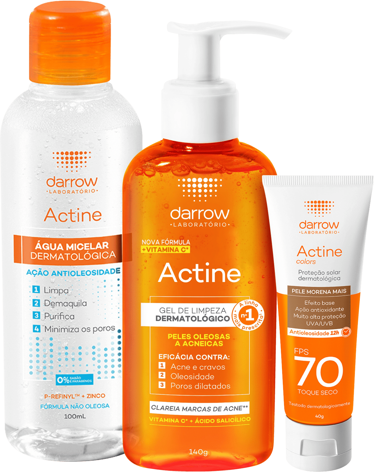 Kit Darrow Actine & Actine Colors Trio | Beleza Na Web PRO Pro