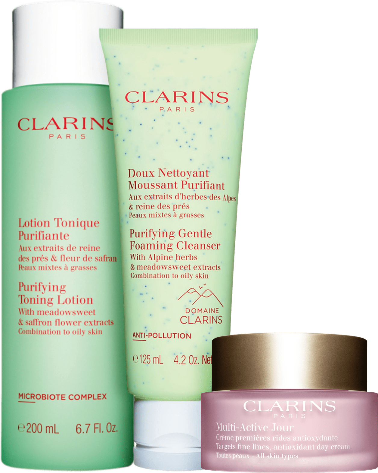 Kit Clarins Multi-Active para Peles Oleosas | Beleza Na Web PRO Pro