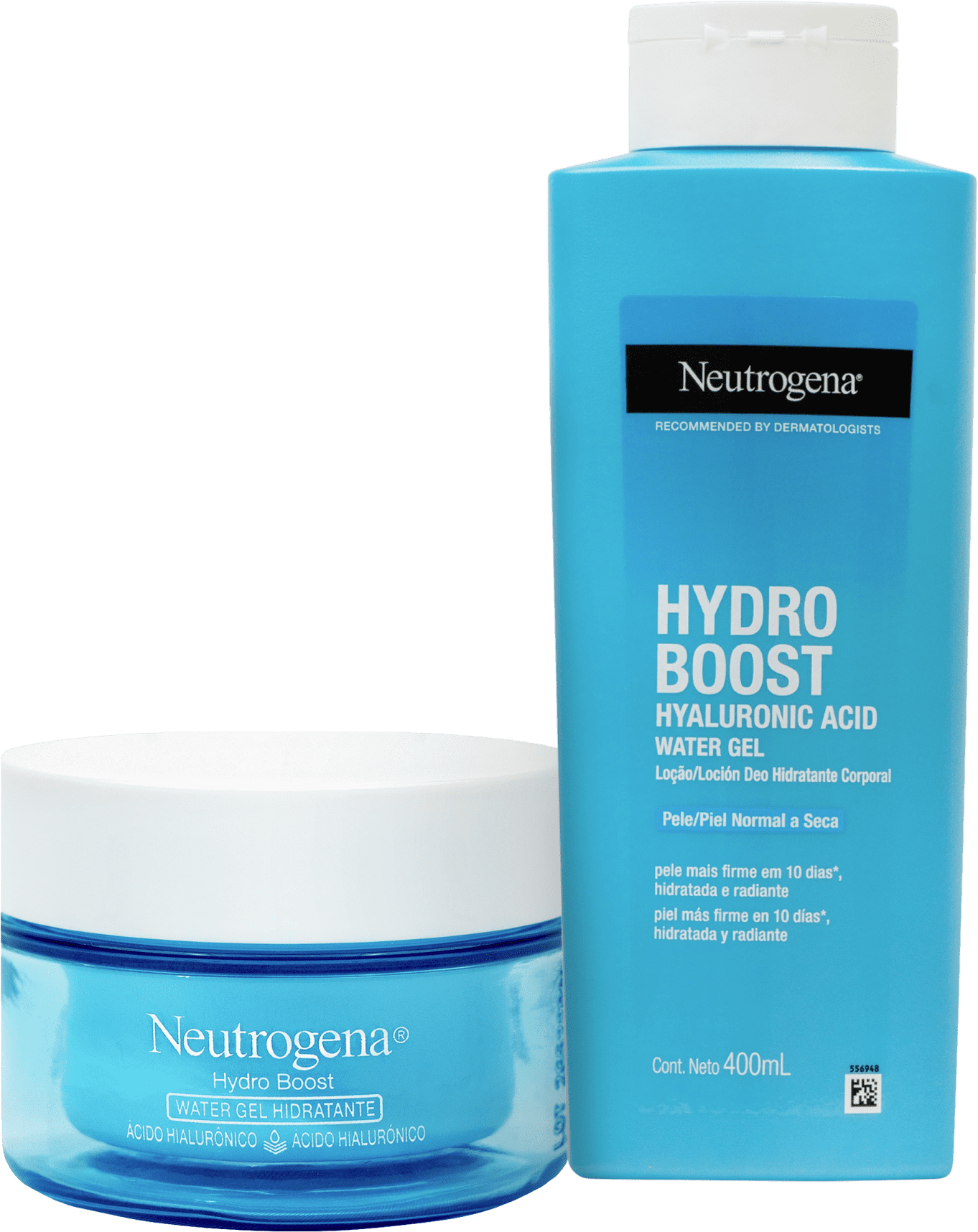 Kit Neutrogena Hydro Boost Water Gel Duo Rosto e Corpo | Beleza na Web