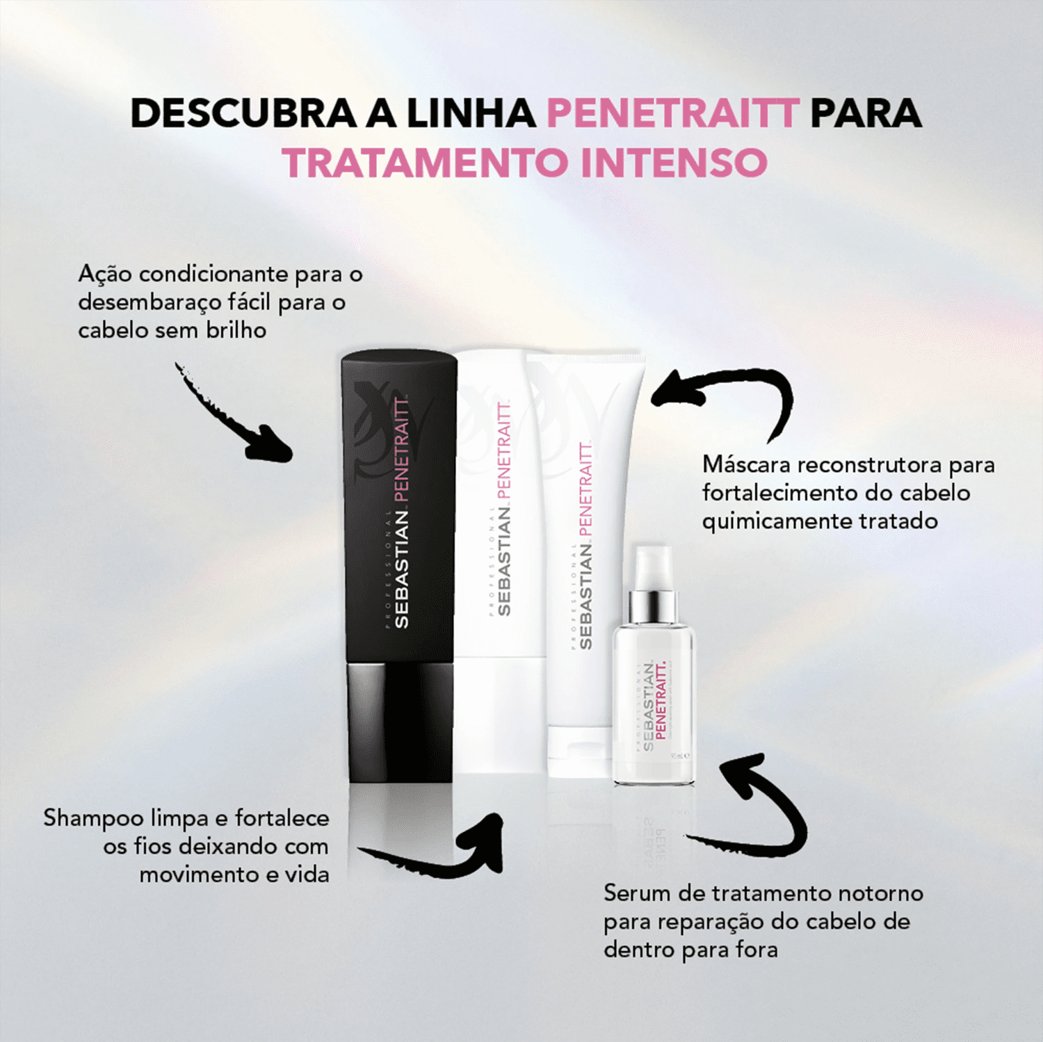 Kit Sebastian Penetraitt Sérum + Dark Oil | Beleza na Web