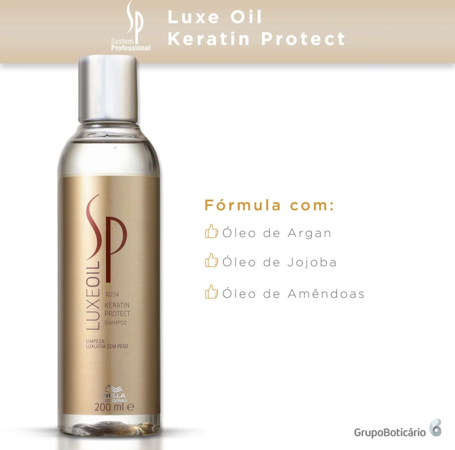 Kit SP System Professional Luxe Oil Duo Home Care | Beleza na Web