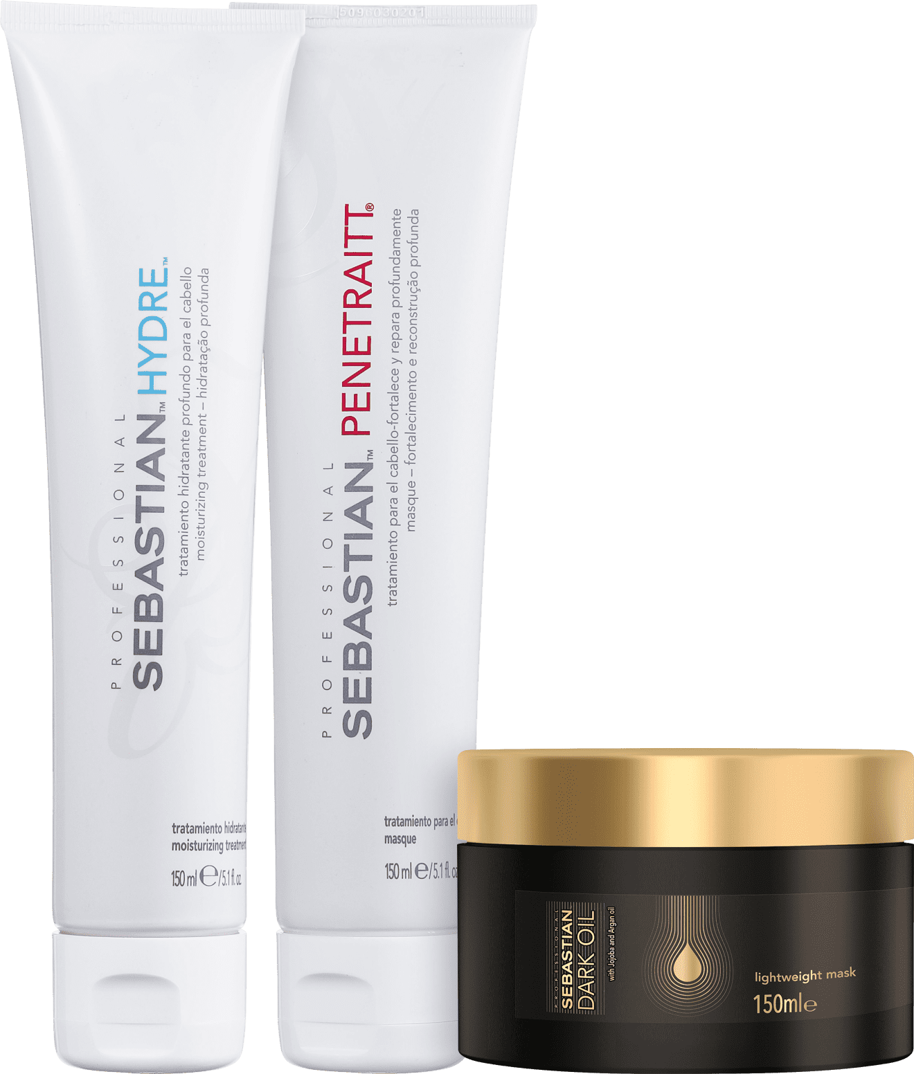 Kit Sebastian Professional Hydre Dark Oil Penetraitt Trio | Beleza na Web