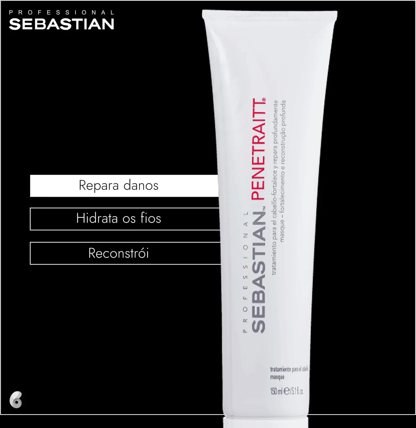 Kit Sebastian Professional Penetraitt + Potion 9 Trio de Cuidados | Beleza na Web