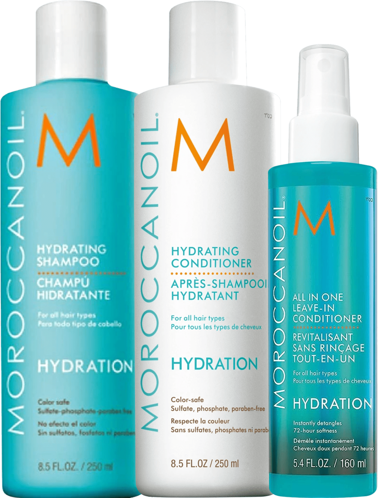 Kit Moroccanoil Hydration All in One (3 Produtos) | Beleza Na Web PRO Pro
