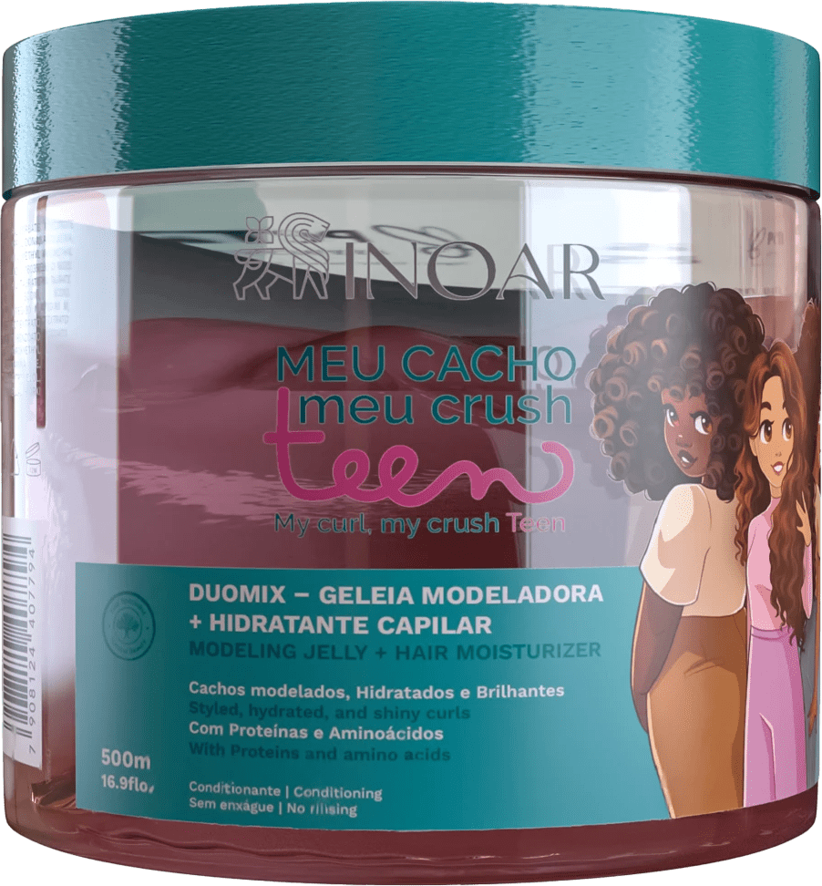 Kit Inoar Meu Cacho, Meu Crush Teen (4 Produtos) | Beleza na Web