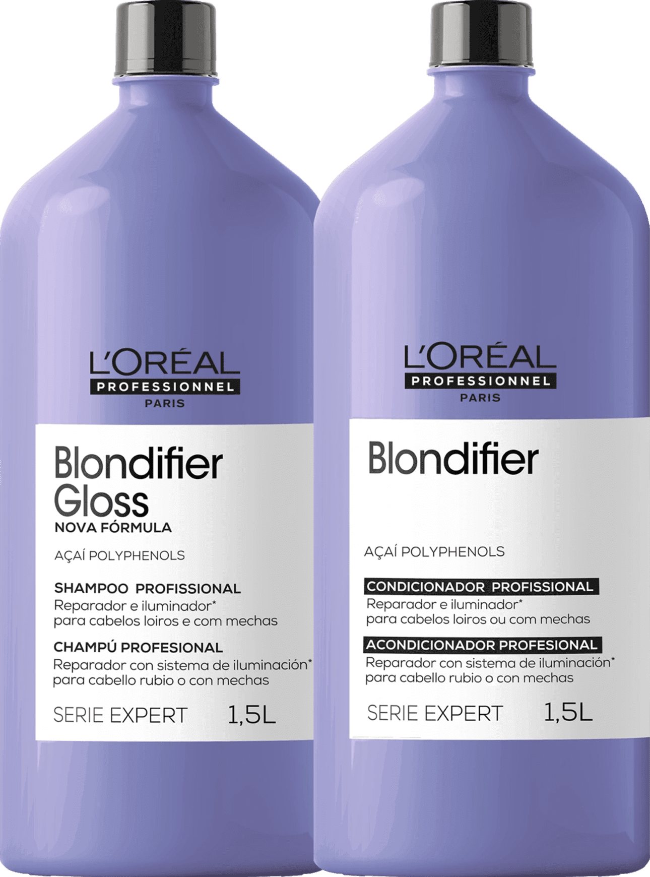 Kit L'Oréal Professionnel Serie Expert Blondifier Gloss Duo Essential Salon | Beleza na Web