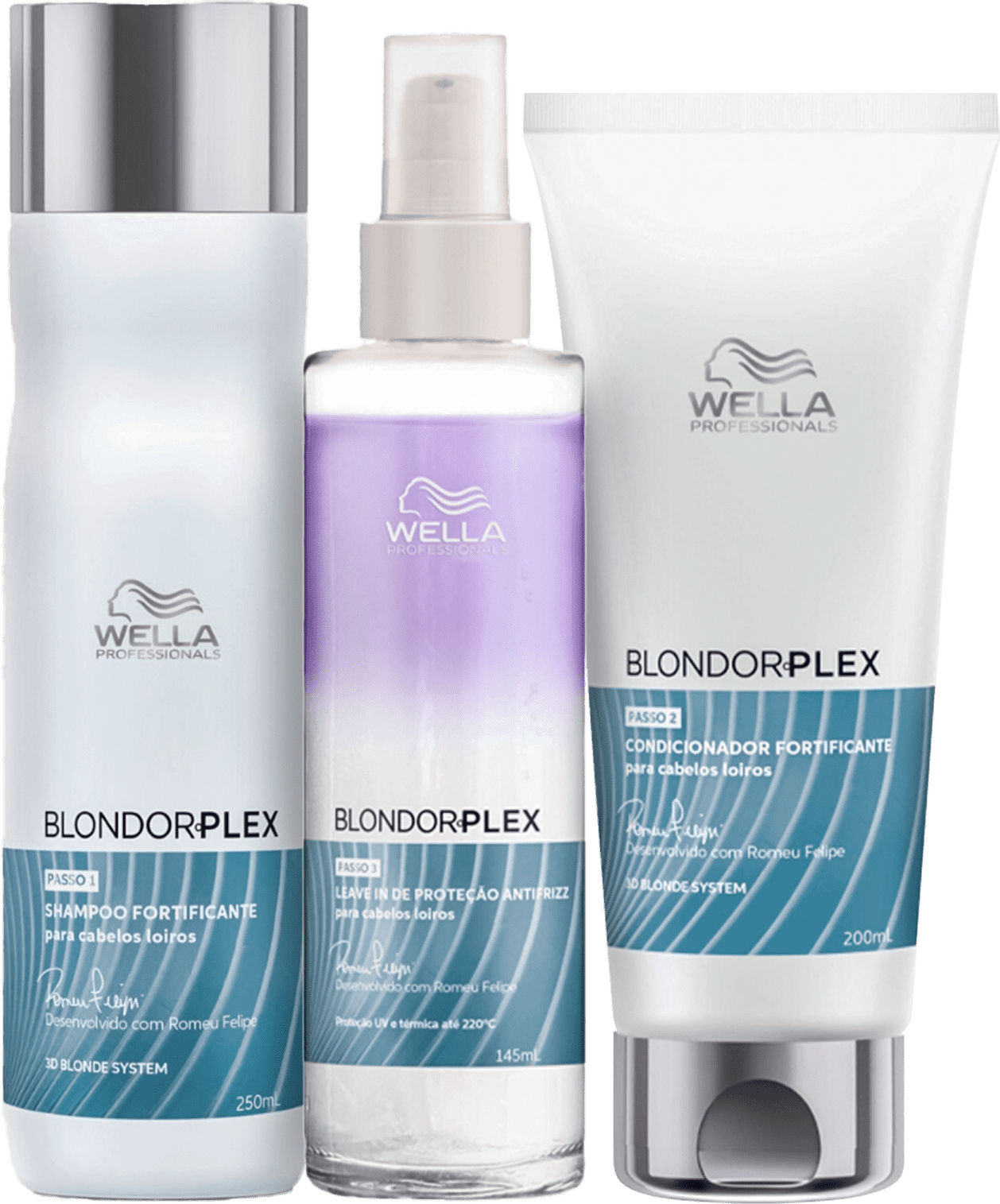 Kit Wella Professionals BlondorPlex Trio | Beleza Na Web PRO Pro
