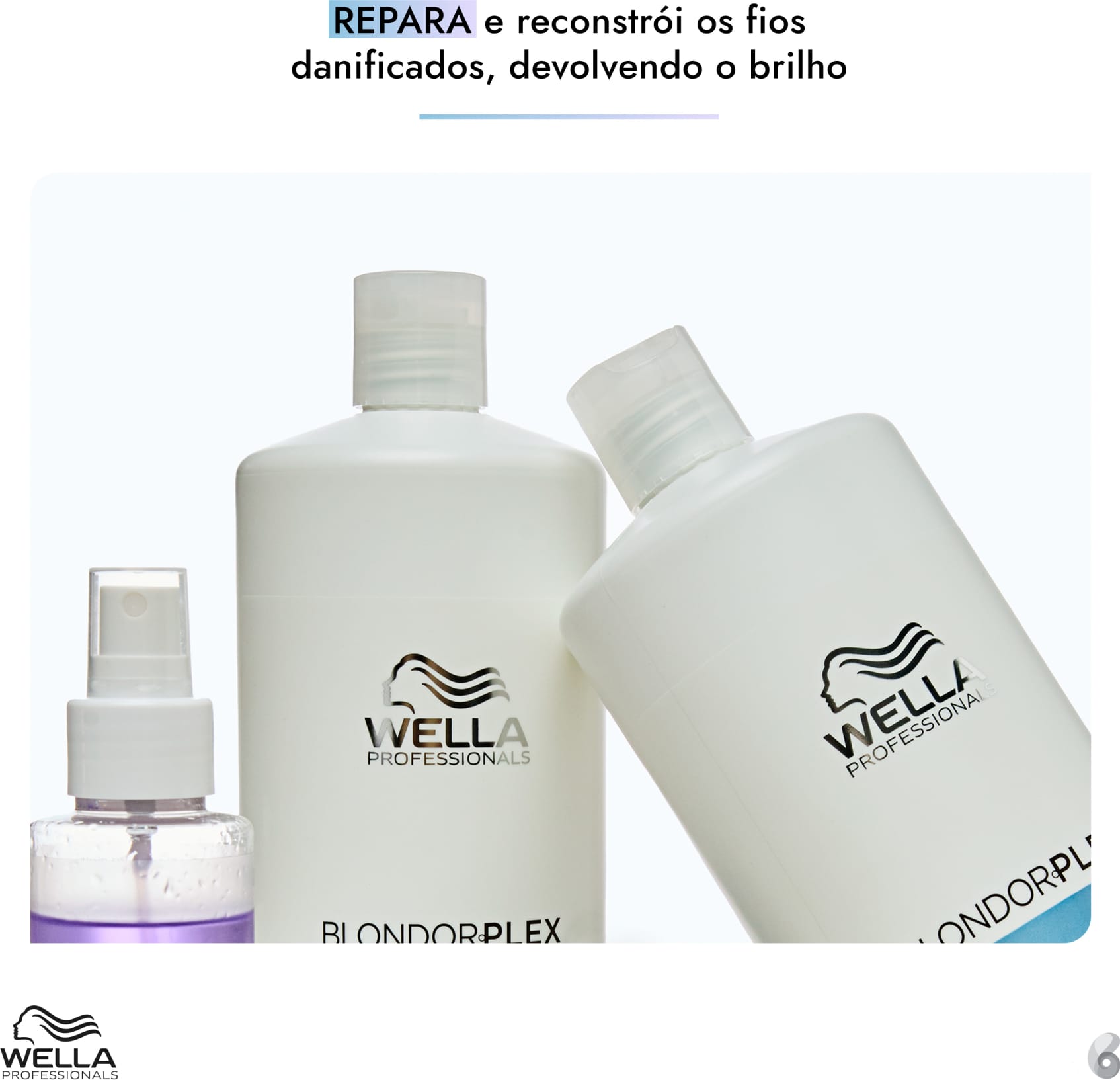 Kit Wella Professionals BlondorPlex Salão (3 Produtos) | Beleza na Web
