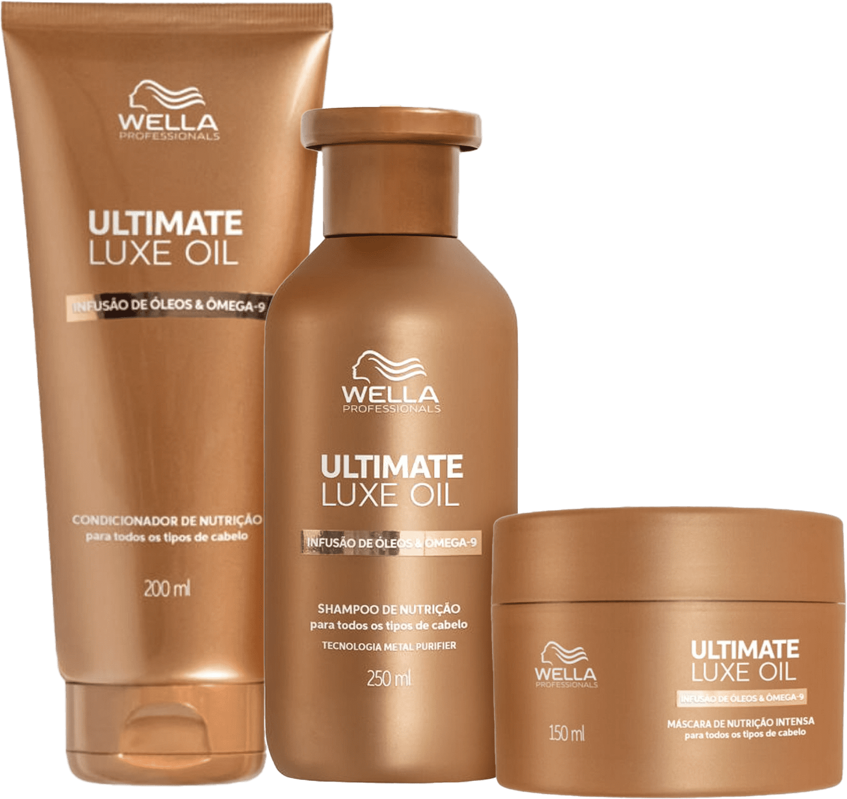 Kit Wella Professionals Ultimate Luxe Oil Trio Care | Beleza Na Web PRO PRO