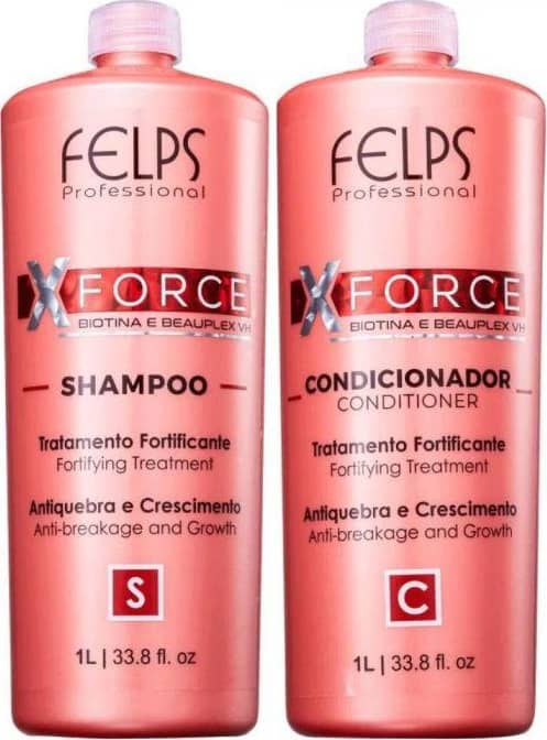 Felps XForce Shampoo e Condicionador Crescimento Capilar 2x1Litro