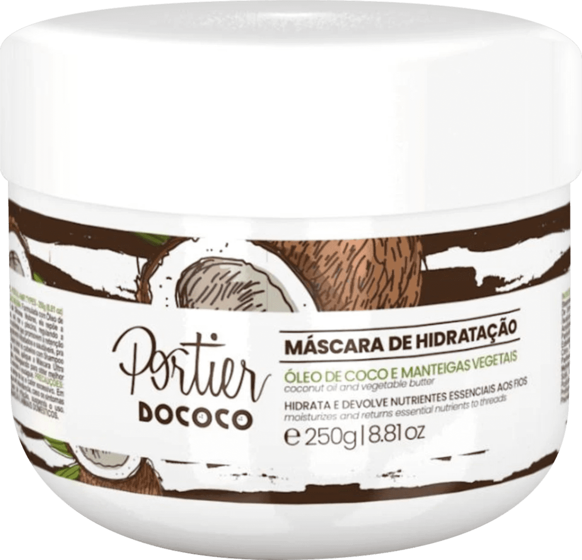 Máscara Portier Dococo 250g
