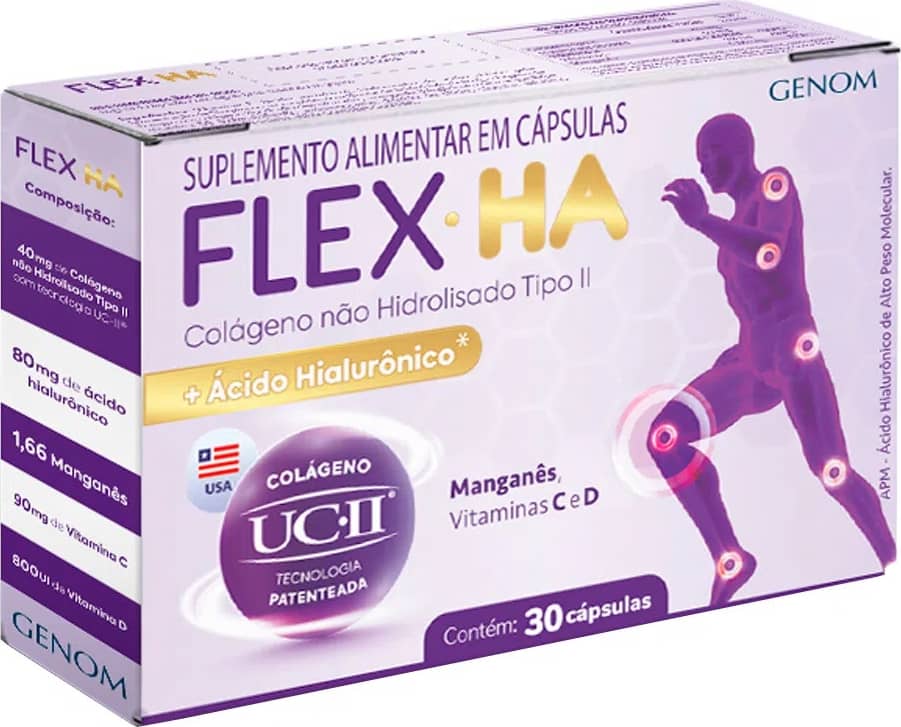 Suplemento Alimentar Genom Flex HA | Beleza Na Web