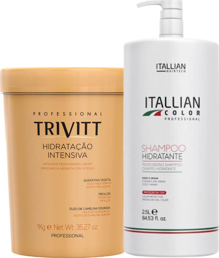 Kit Itallian Hairtech Color Professional Trivitt Duo Salon | Beleza Na Web