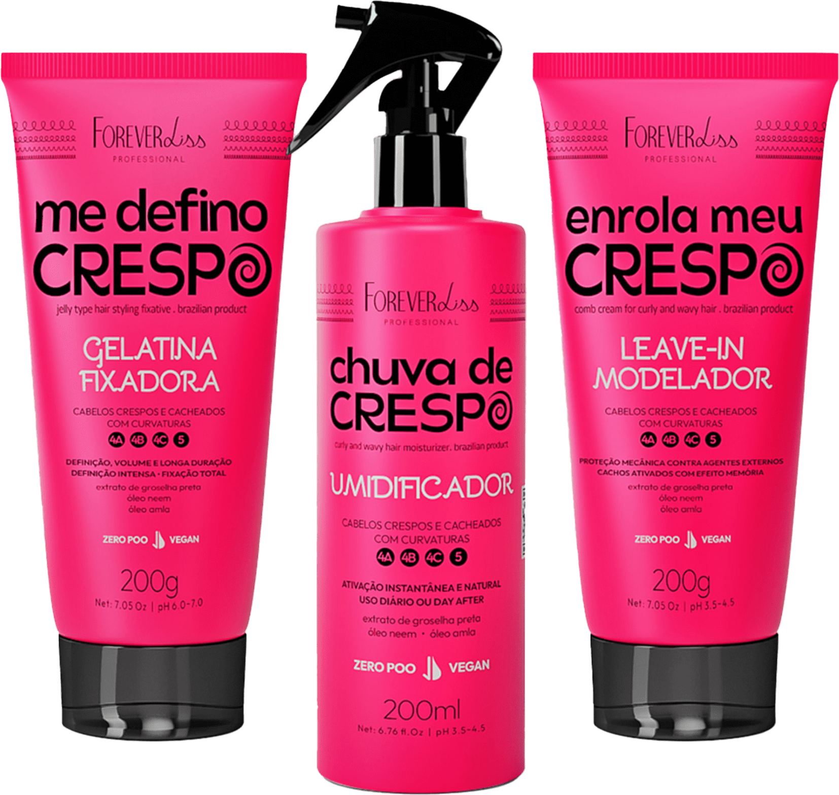 Kit Forever Liss Professional Meu Crespo Definido | Beleza Na Web