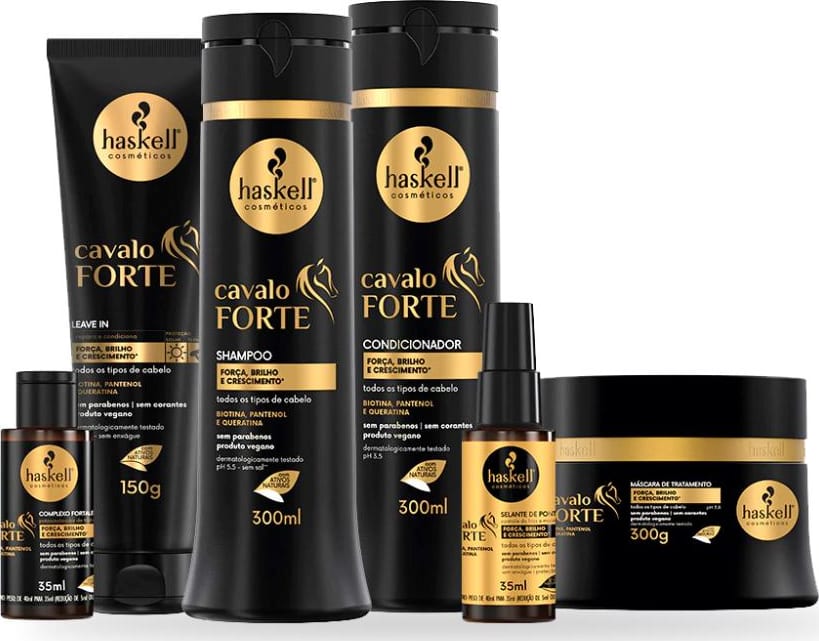 Kit Haskell Cavalo Forte Completo | Beleza na Web