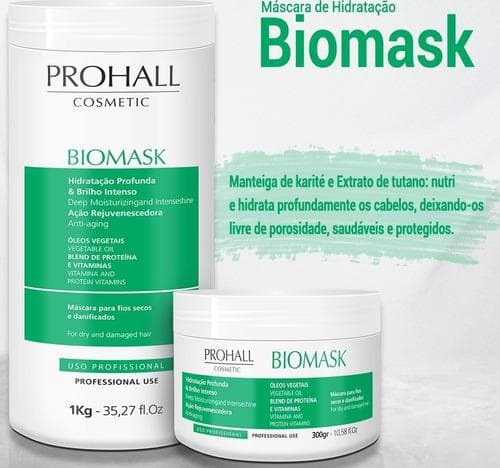 Kit Máscaras Prohall Biomask + Equalize Mask 500g