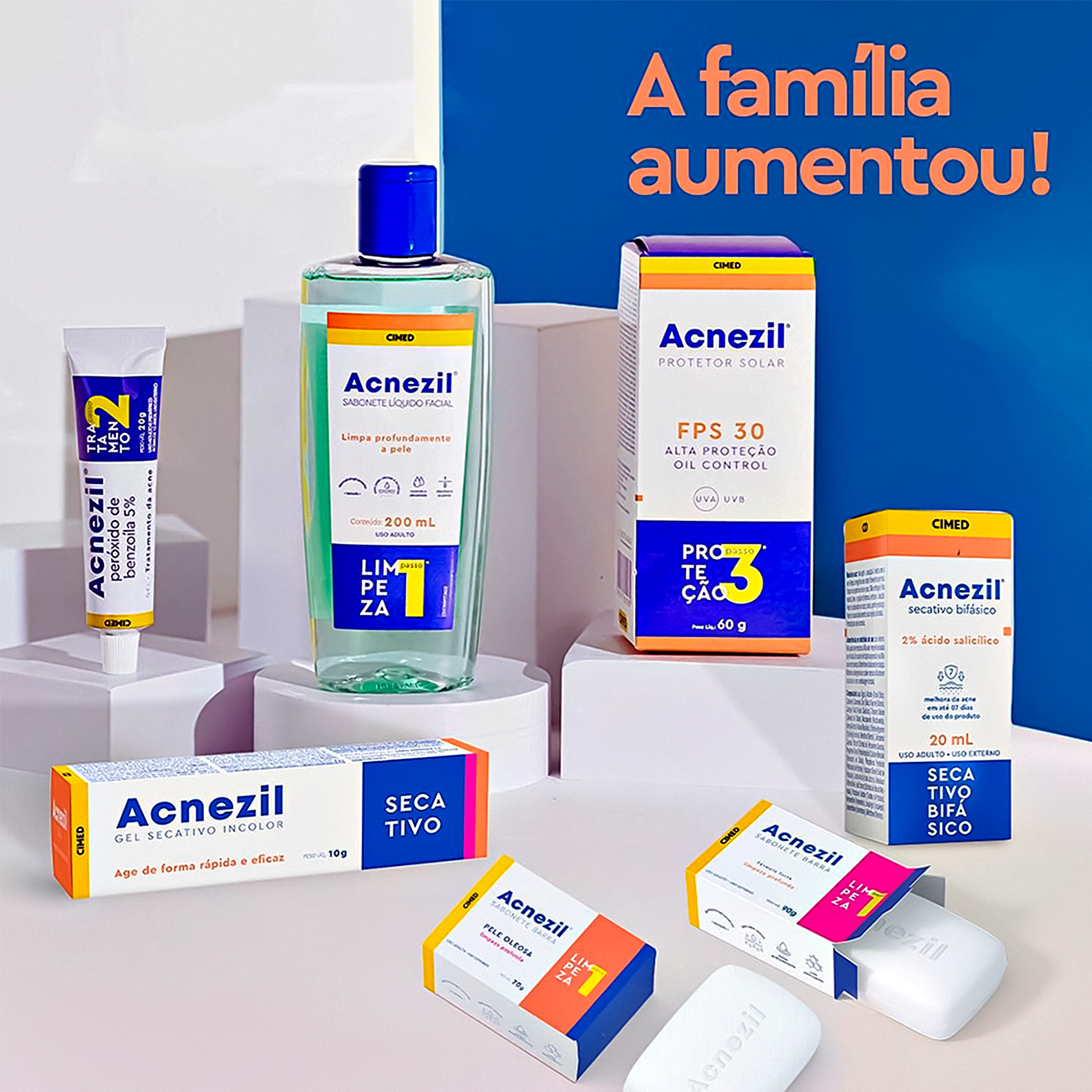 Gel Secativo Antiacne Cimed Acnezil | Beleza na Web