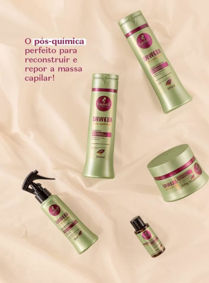 Kit Haskell Bananeira Duplo Tratamento | Beleza na Web