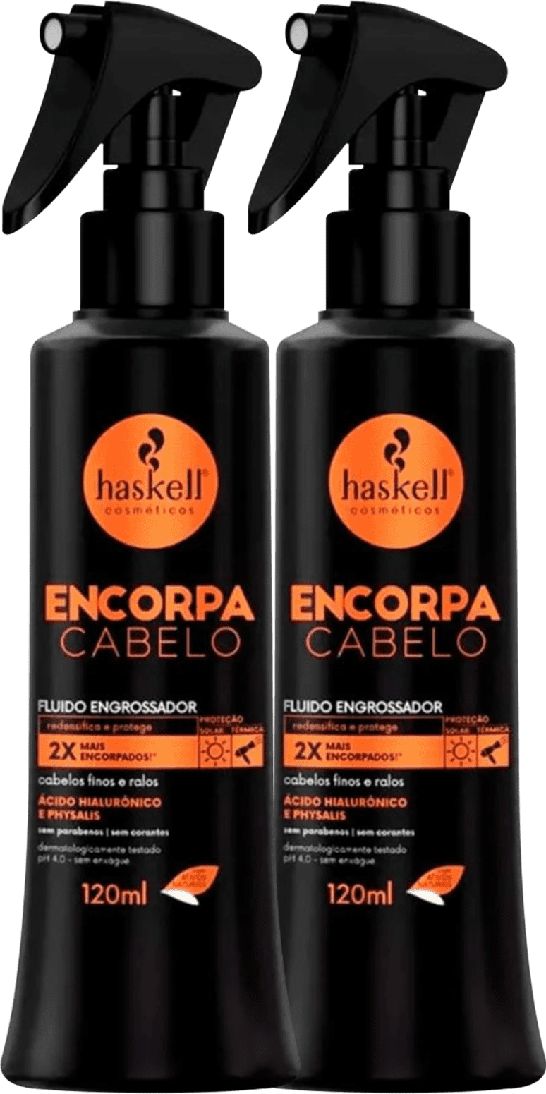 Kit Haskell Encorpa Cabelo - Fluído Engrossador | Beleza na Web