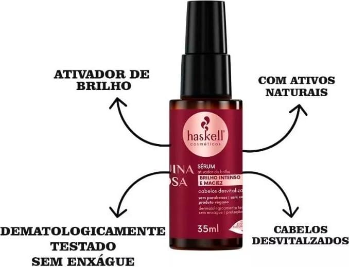 Kit Haskell Quina Rosa Super Completo | Beleza na Web