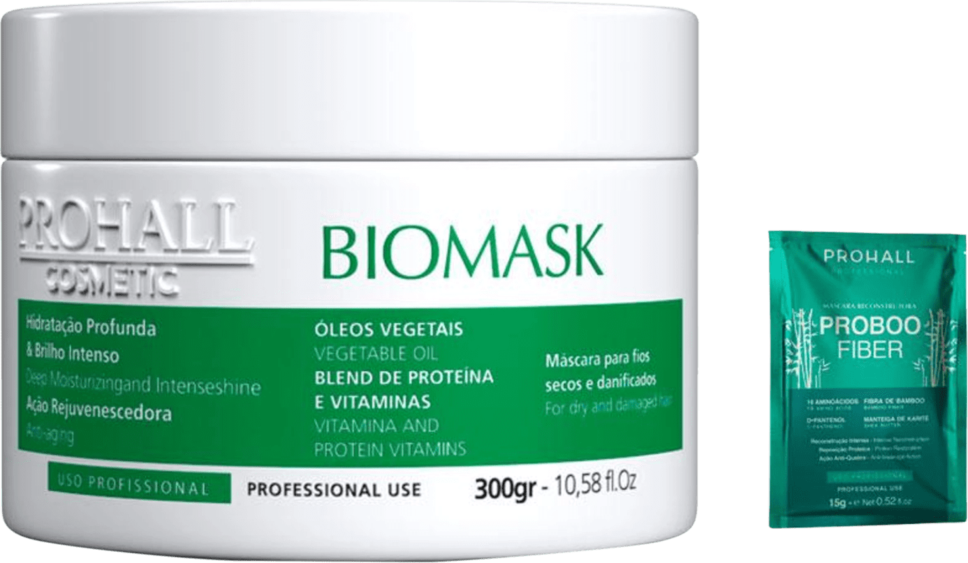 Kit Prohall Cosmetic Biomask & Proboo Fiber | Beleza na Web
