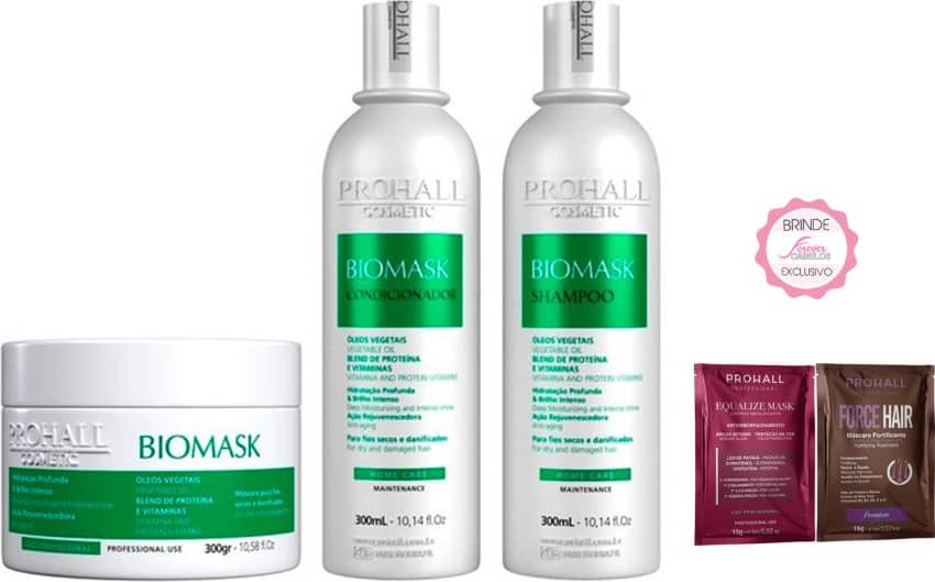 Kit Ultra Hidratante Biomask Home Care Prohall